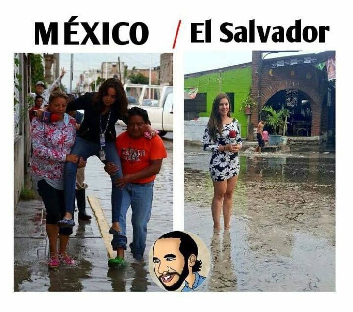 Memes salvadoreños comparan a #LadyReportera con bella periodista de TCS