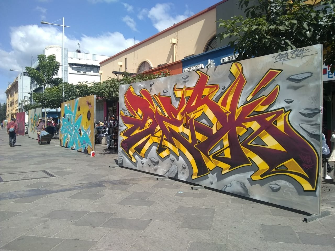 FOTOS: Área 503, el Graffiti se apodera del centro de San Salvador